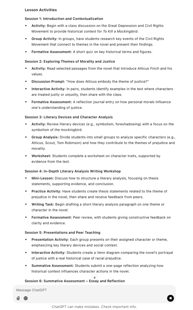 8 Ways to Create a ChatGPT Lesson Plan + A Powerful Alternative | Edcafe AI