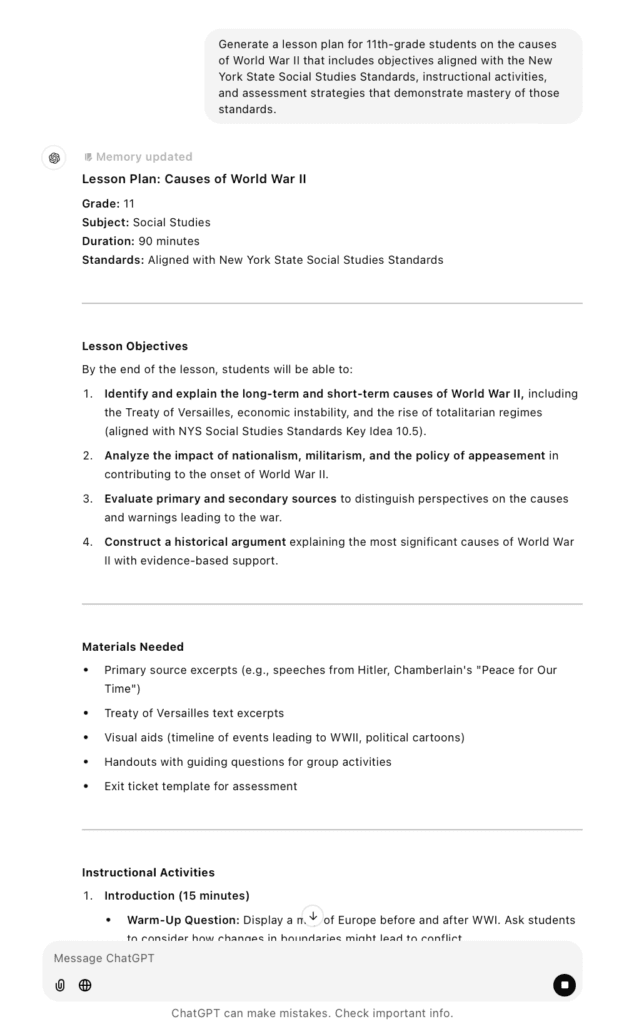 8 Ways to Create a ChatGPT Lesson Plan + A Powerful Alternative | Edcafe AI