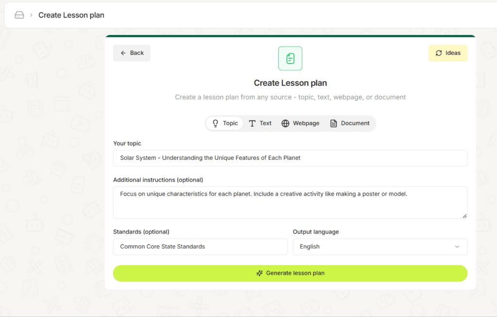A Guide On Effortless AI Lesson Planning for Teachers In 2025 | Edcafe AI