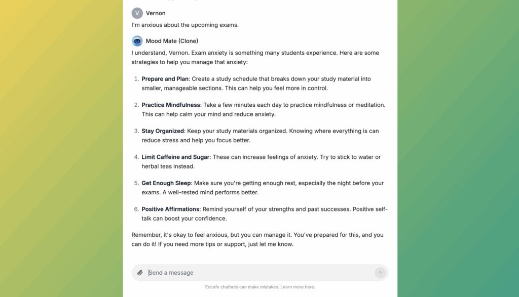 How to Build an AI Chatbot for Your Classroom (No Code) | Edcafe AI
