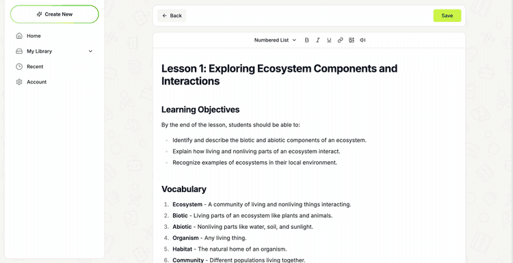 Create a 5-Day Lesson Plan in Minutes with an AI Lesson Plan Generator ...